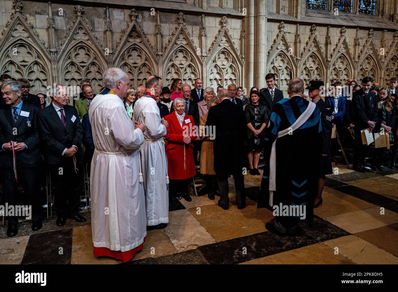 King Charles III distributes the Maundy Money during the Royal Maundy ...