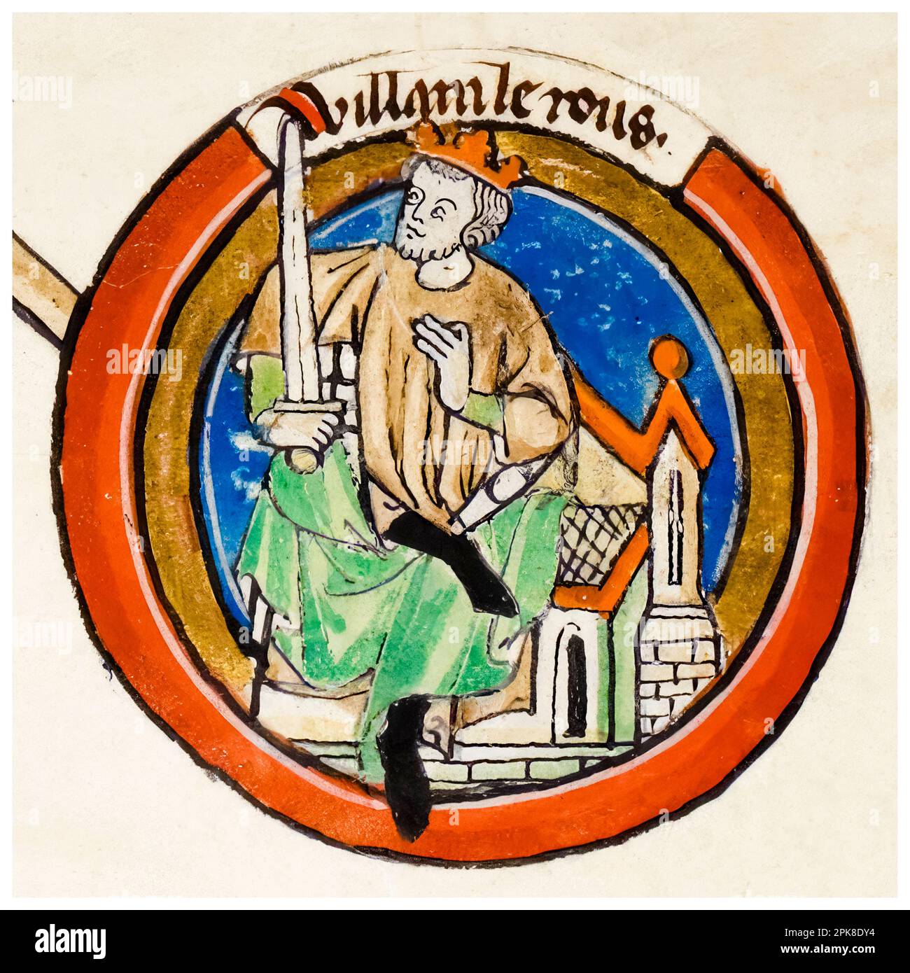William II of England (circa 1056-1100), King of England (1087-1100), commonly known as William ...