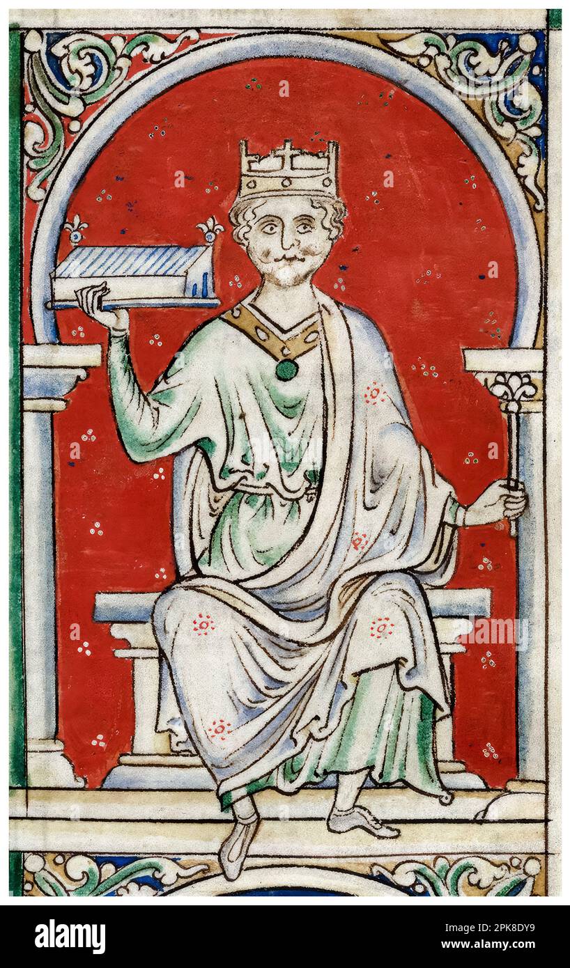 William II of England (circa 1056-1100), King of England (1087-1100 ...