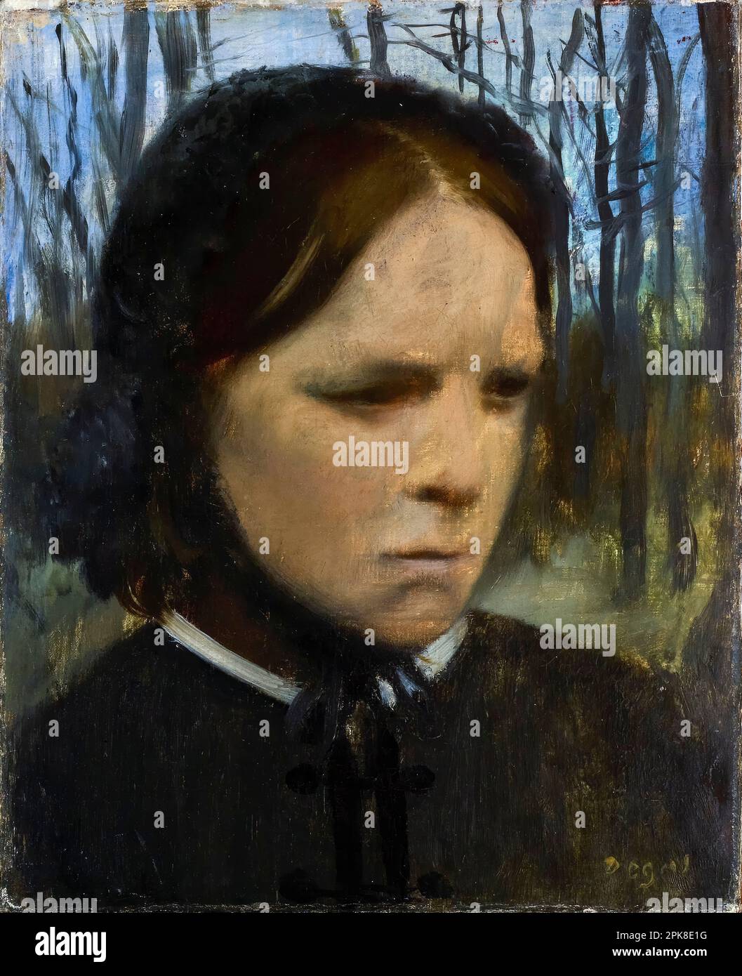 Estelle Musson Balfour (1843-1909), the artist's cousin, portrait ...