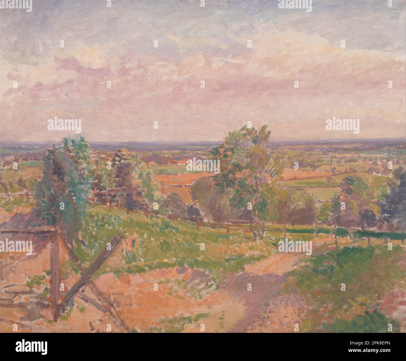 An Extensive Landscape in Yorkshire (?) circa 1907 by Spencer Gore ...