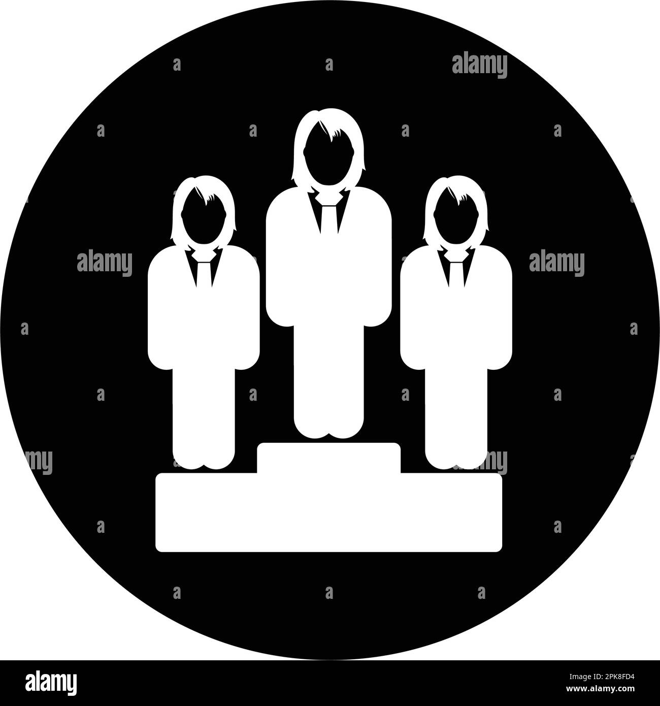 Business Success Icon. Rounded Button style vector EPS Stock Vector ...