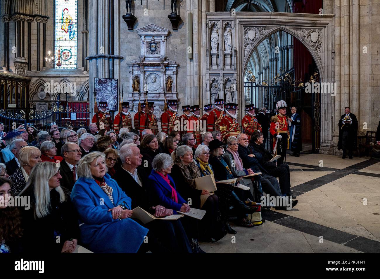 The Royal Maundy Service at York Minster. Picture date: Thursday April ...