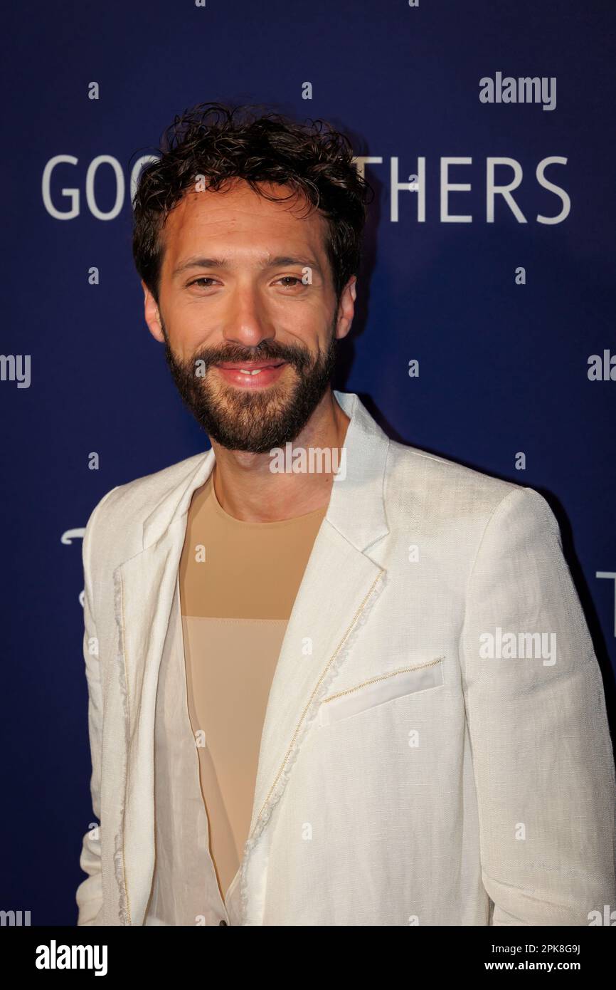 April 4, 2023, Rome, Italy: Andrea Riso attends ''The Good Mothers ...