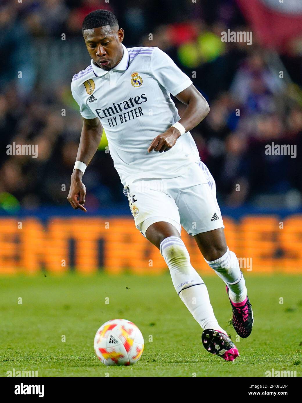 David Alaba of Real Madrid during Copa del Rey match, Semi-Finals ...