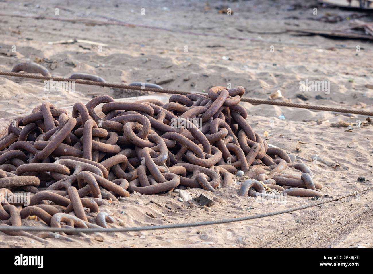 Damage chain hi-res stock photography and images - Alamy