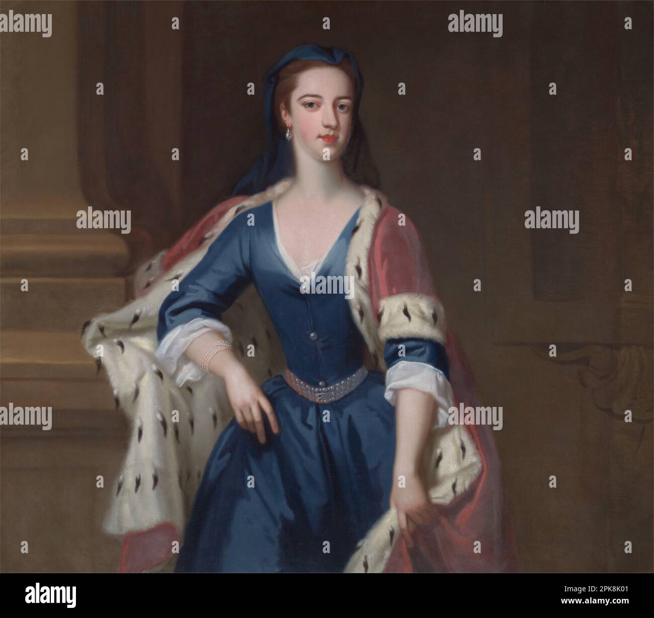 Lady Anne Cavendish (daughter of Elihu Yale ?) ca. 1725 by Jonathan ...