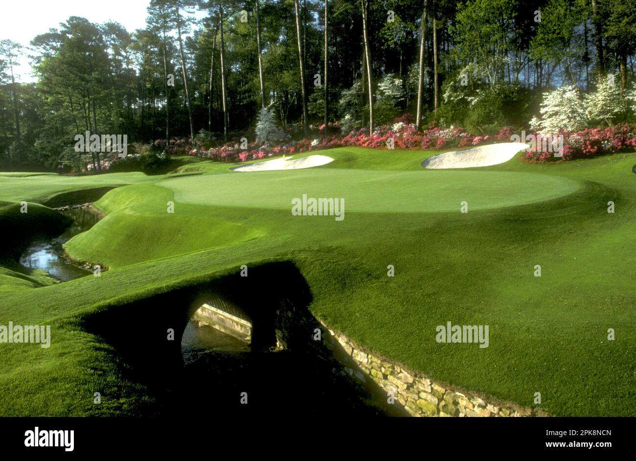 Augusta Golf Course Hole Number 13. The Augusta National Golf Club ...