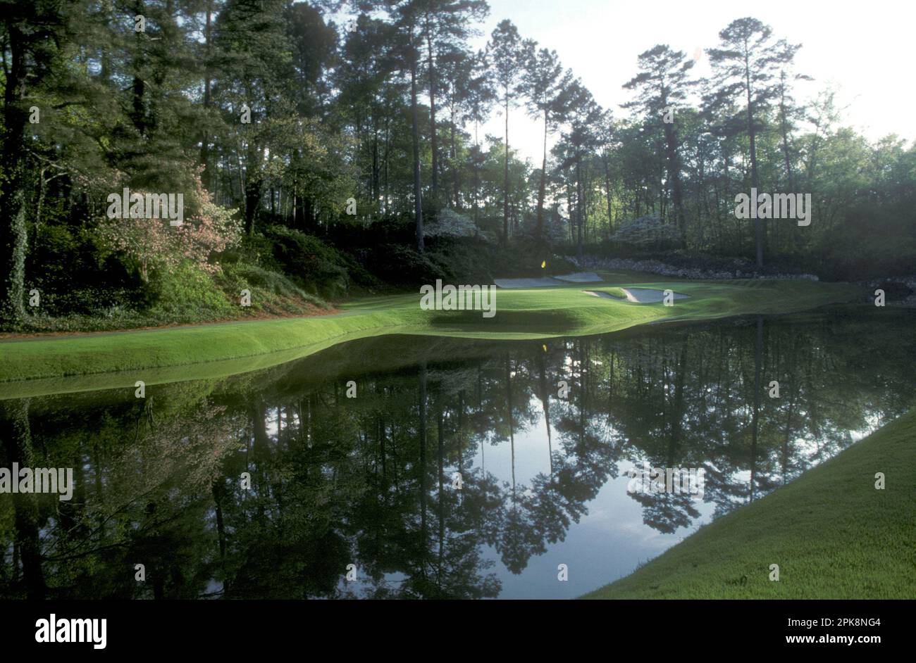 Augusta Golf Course Hole Number 12. The Augusta National Golf Club ...