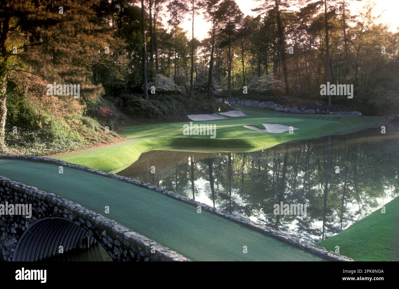 Augusta Golf Course Hole Number 12. The Augusta National Golf Club ...