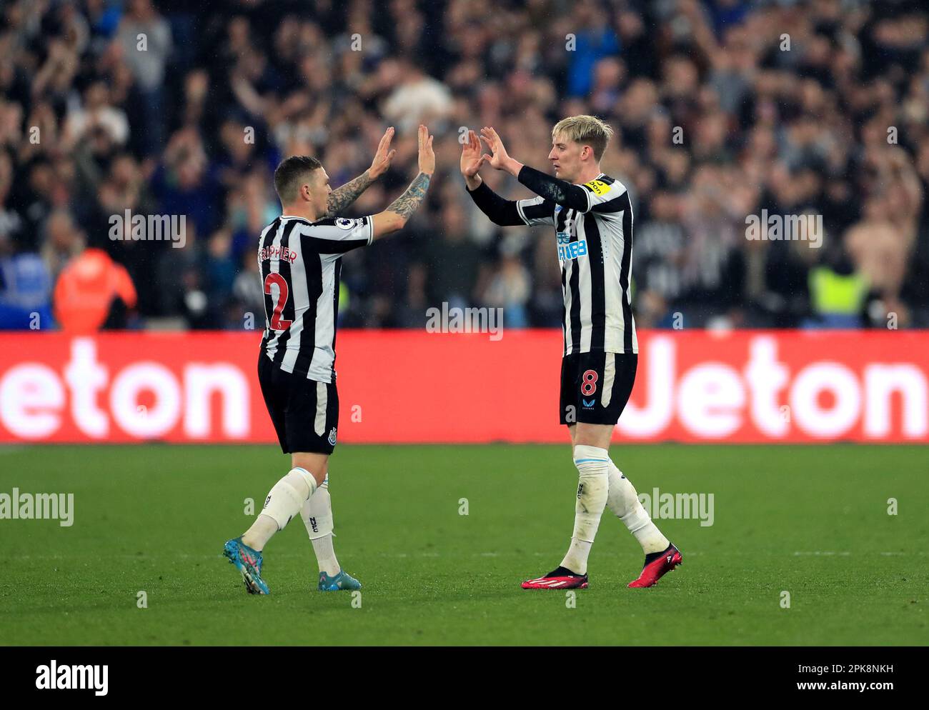 Newcastle United's Kieran Trippier and Newcastle United's Anthony ...