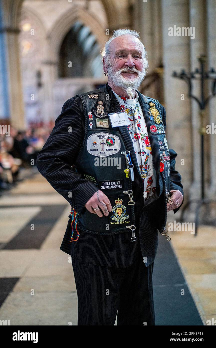 Rev Bob Sidgwick, 78, a deacon in the Thirsk area of North Yorkshire ...