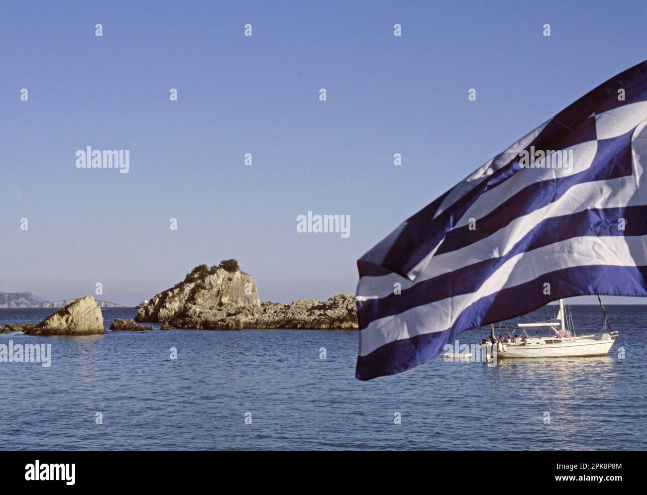 Parga boat hi-res stock photography and images - Alamy