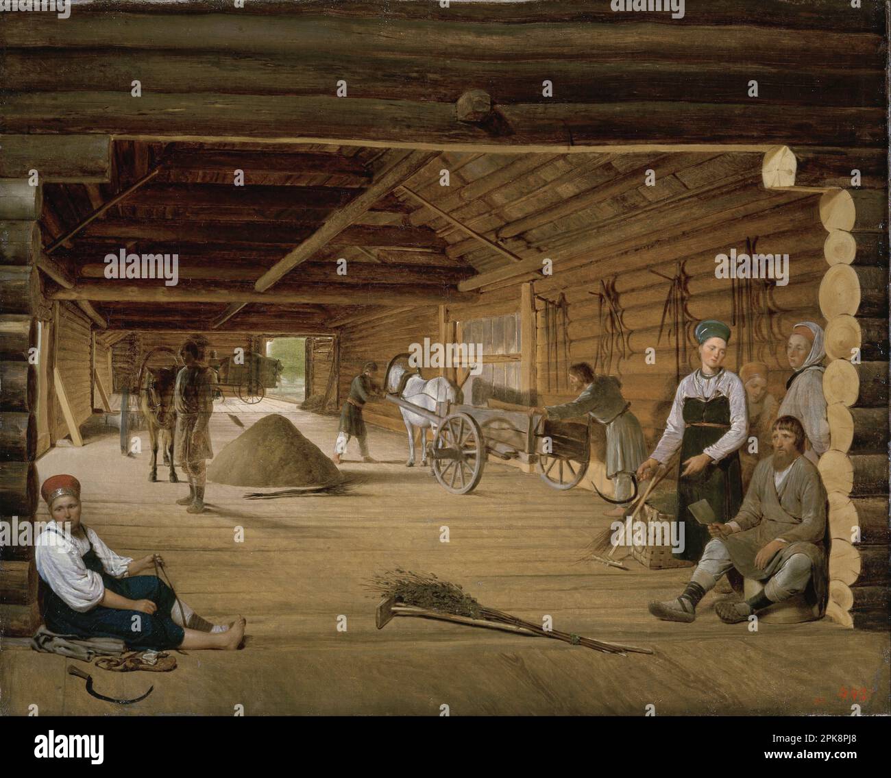 Threshing barn hi-res stock photography and images - Alamy
