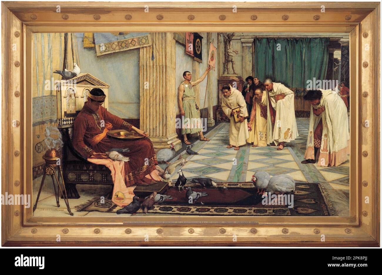 Emperor honorius circa hi-res stock photography and images - Alamy