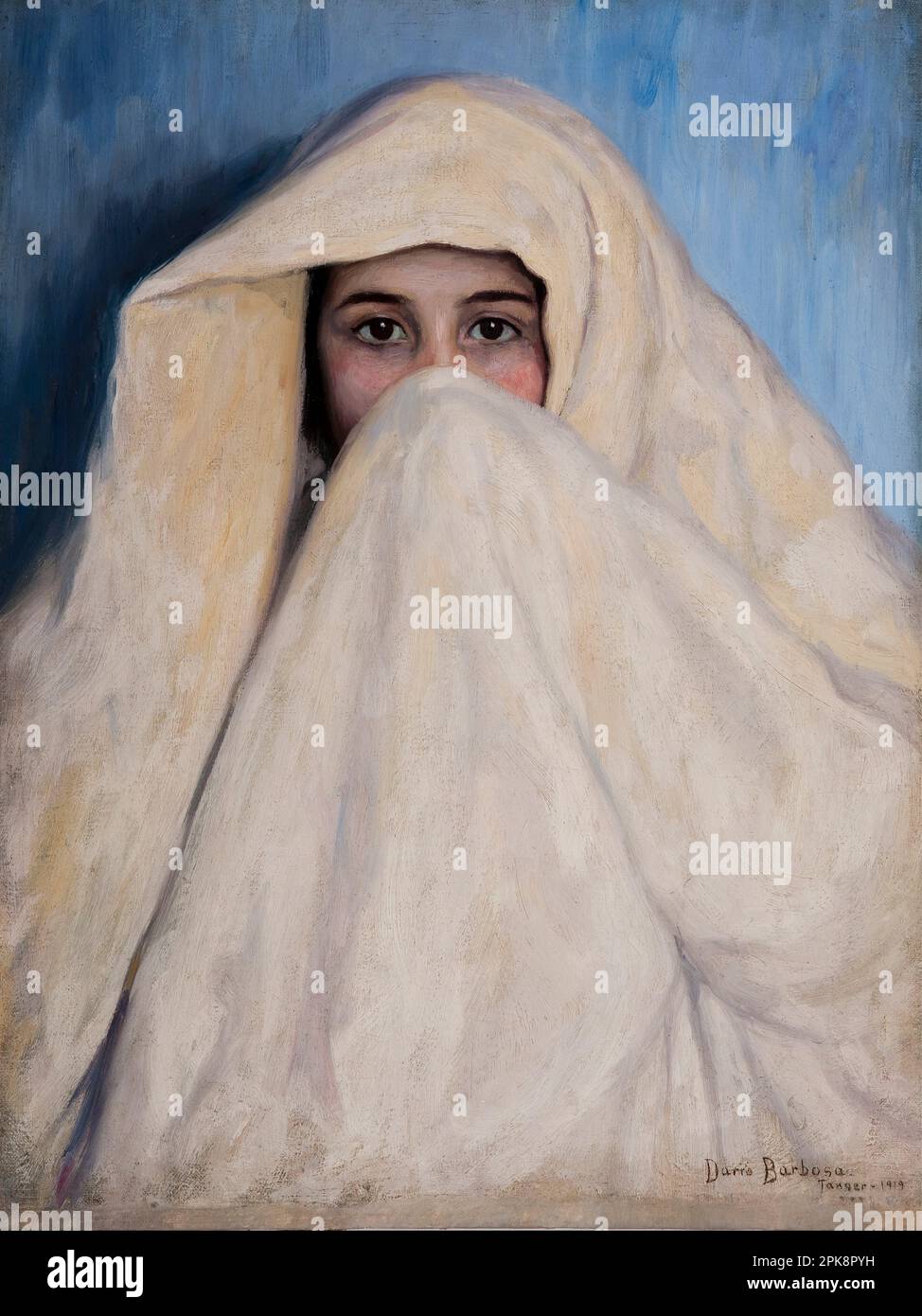 Moorish Woman 1919 by Dario Villares Barbosa Stock Photo - Alamy