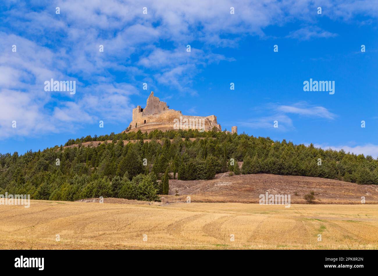 Castrojeriz castle ruins hi-res stock photography and images - Alamy