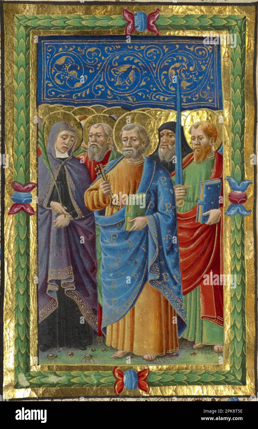 All Saints about 1469 by Guglielmo Giraldi Stock Photo - Alamy