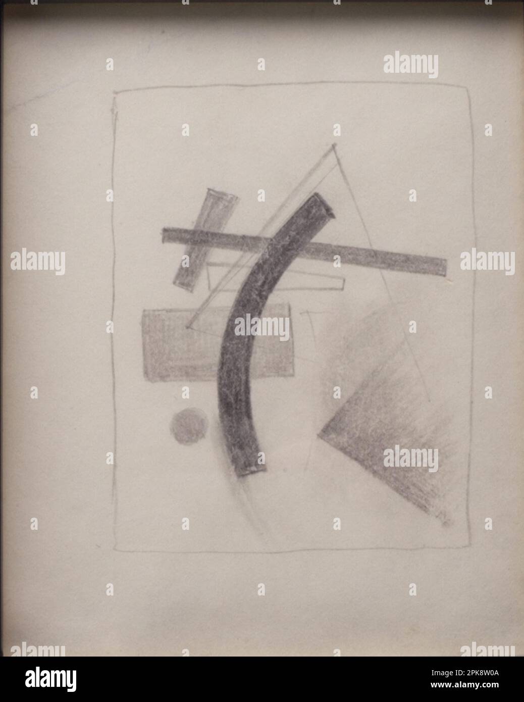Untitled [Nakov S-472] circa 1915 by Kazimir Malevich Stock Photo - Alamy