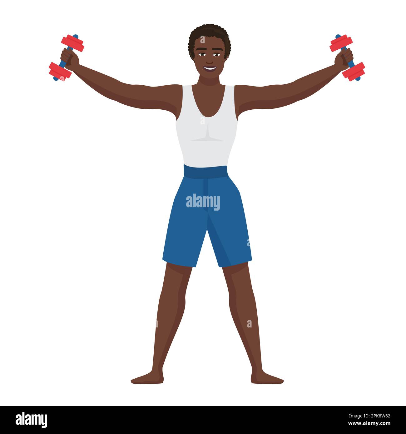 Personal sport trainer. Fitness training program, gym workout coach ...