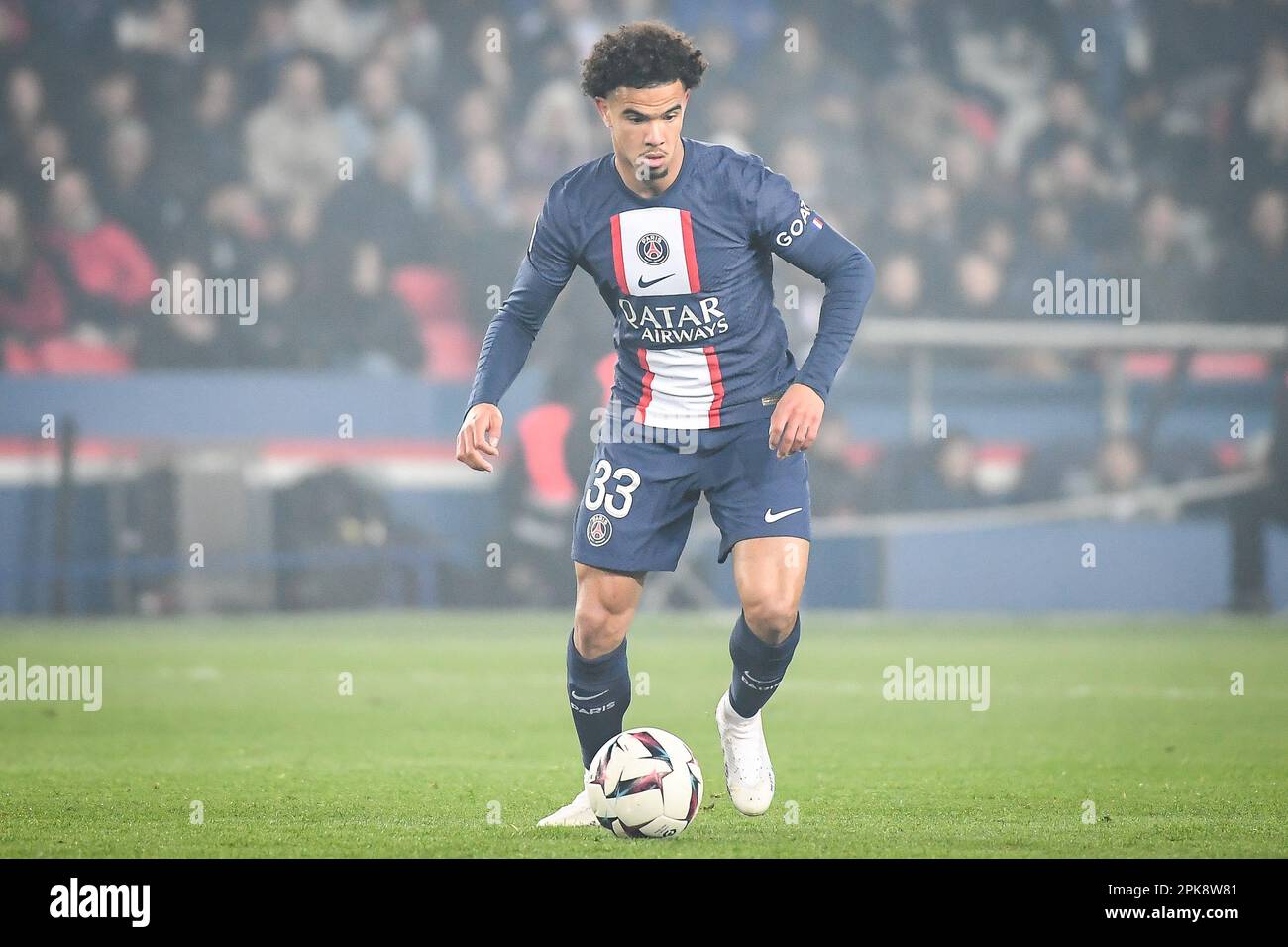 Warren ZAIRE-EMERY of PSG during the French championship Ligue 1 ...