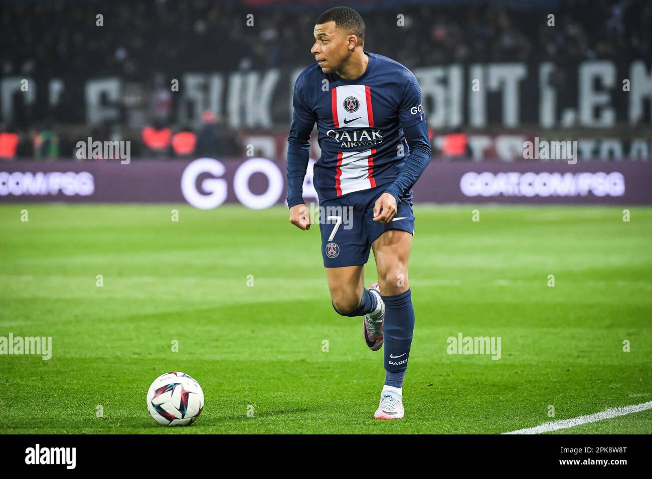 Kylian MBAPPE of PSG during the French championship Ligue 1 football ...