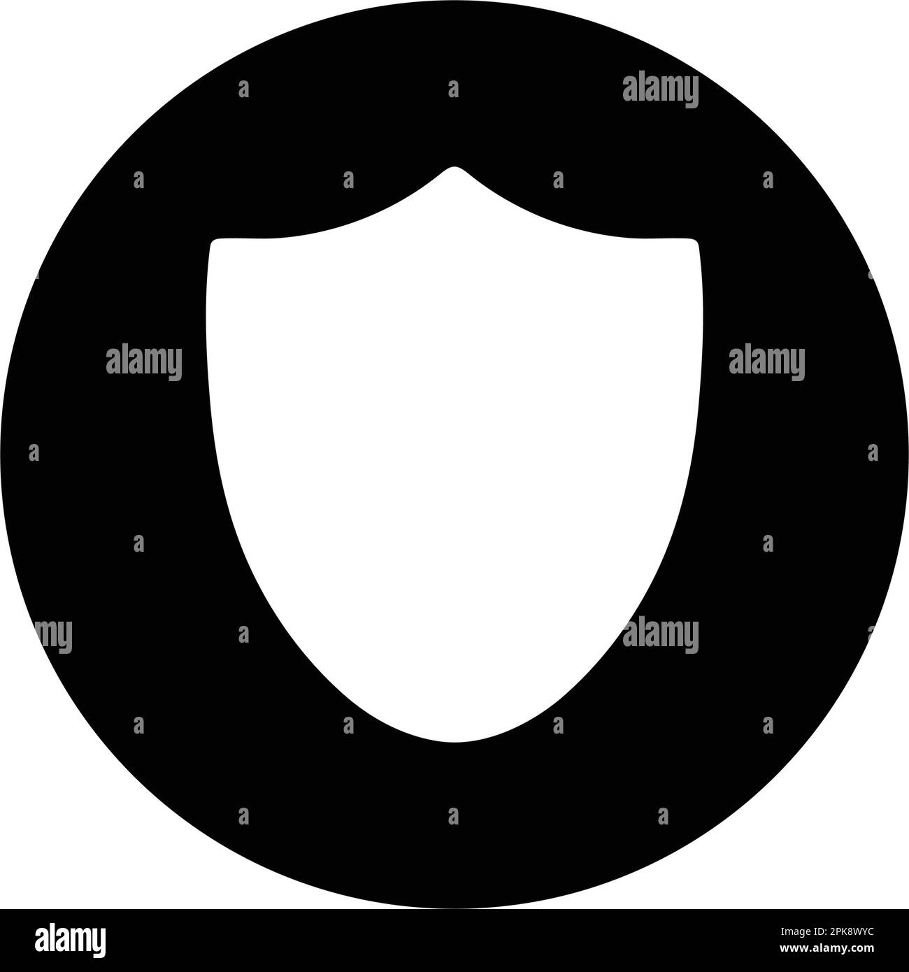 Privacy, Security Button Icon. Editable Vector EPS Symbol Illustration ...