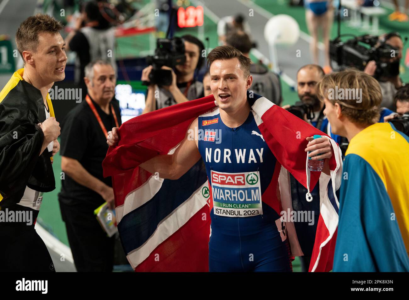 Karsten warholm win hi-res stock photography and images - Alamy