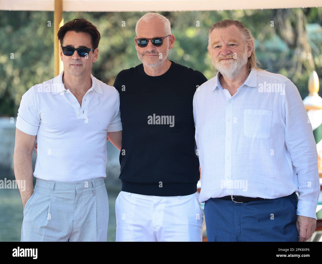VENICE, ITALY - SEPTEMBER 05: Brendan Gleeson, Colin Farrell, Martin ...