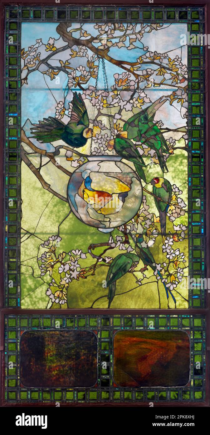 Louis comfort tiffany hi-res stock photography and images - Alamy