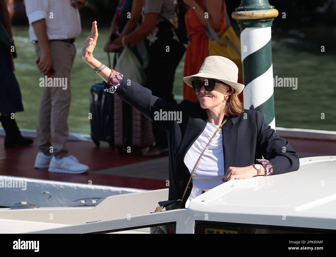 VENICE, ITALY - SEPTEMBER 05: Sigourney Weaver arrives at the Hotel ...