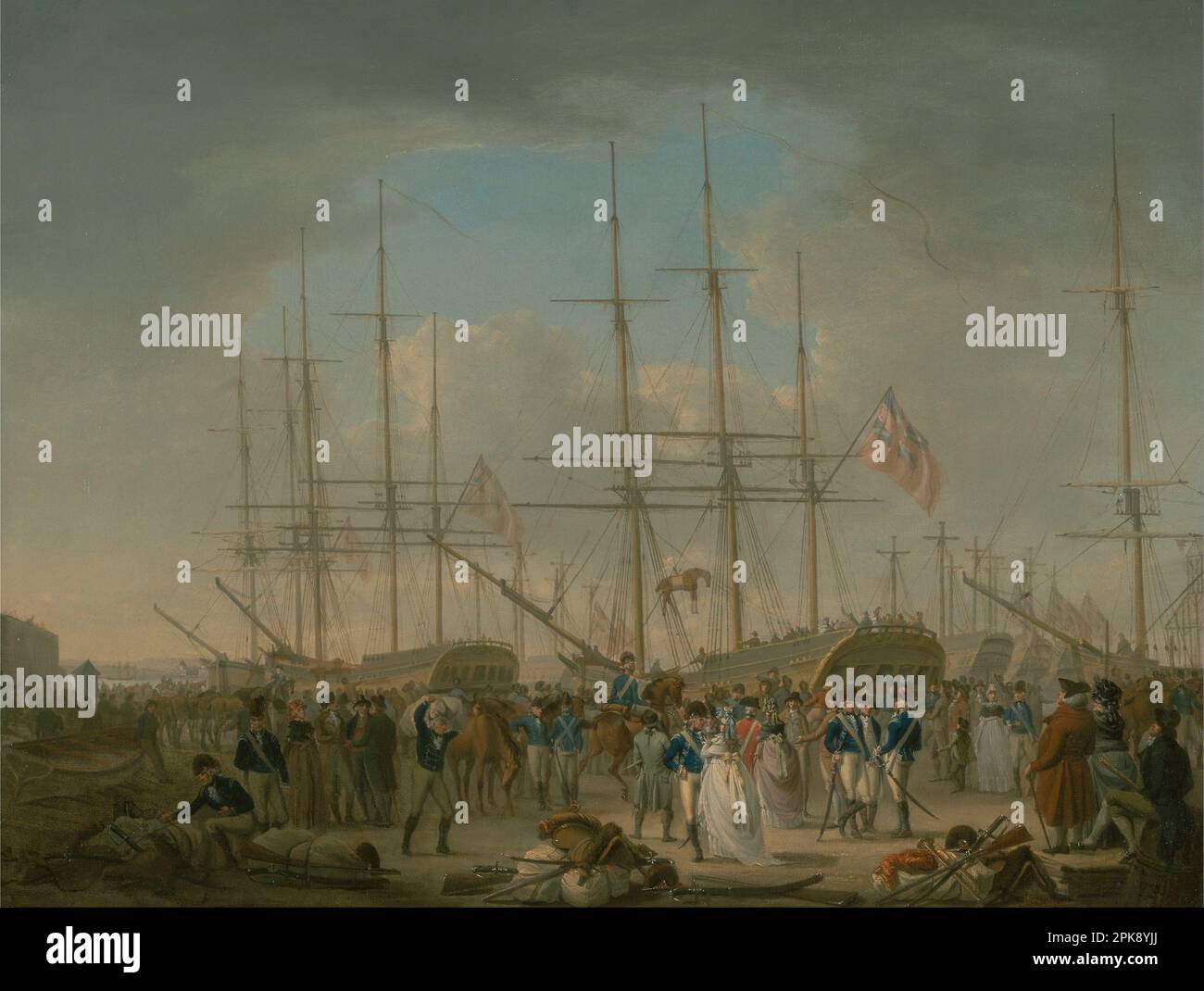 Three french hussars hi-res stock photography and images - Alamy