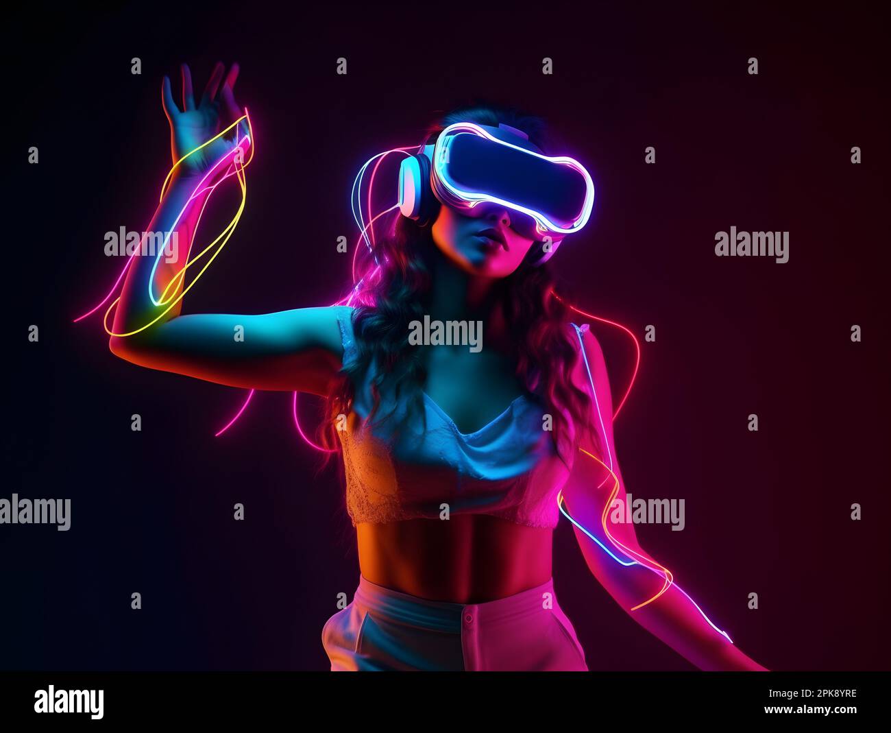 Virtual dance party hi-res stock photography and images - Alamy