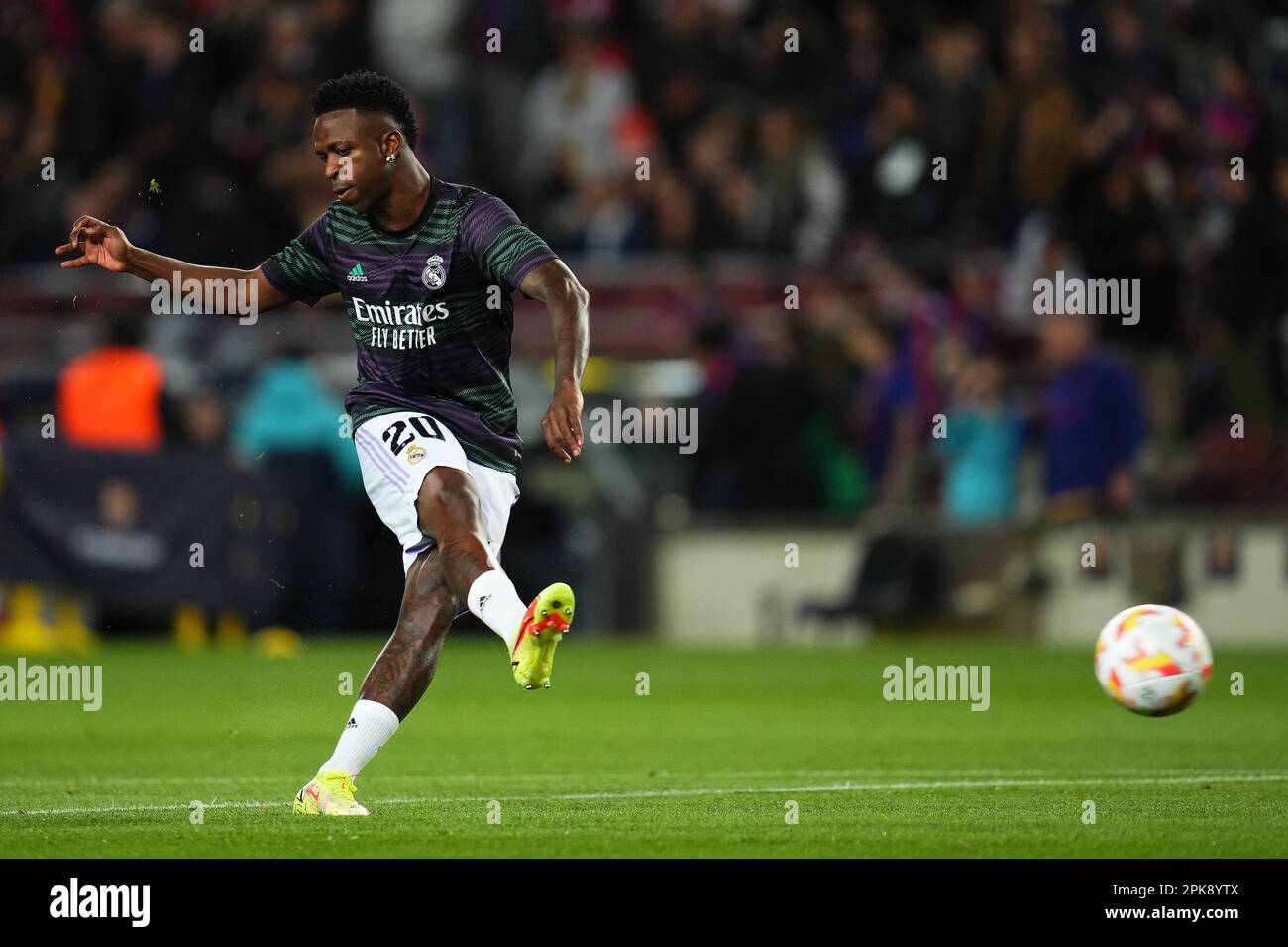 Vinicius Jr of Real Madrid during Copa del Rey match, Semi-Finals ...