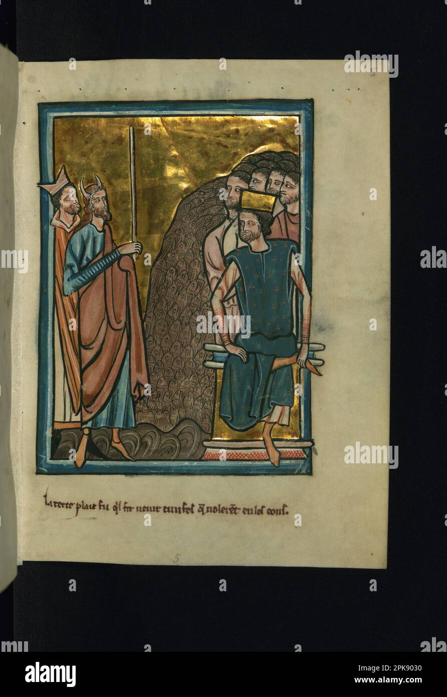 The Third Plague of Egypt: Gnats (Exodus 8:17) ca. 1250 (Medieval) by ...