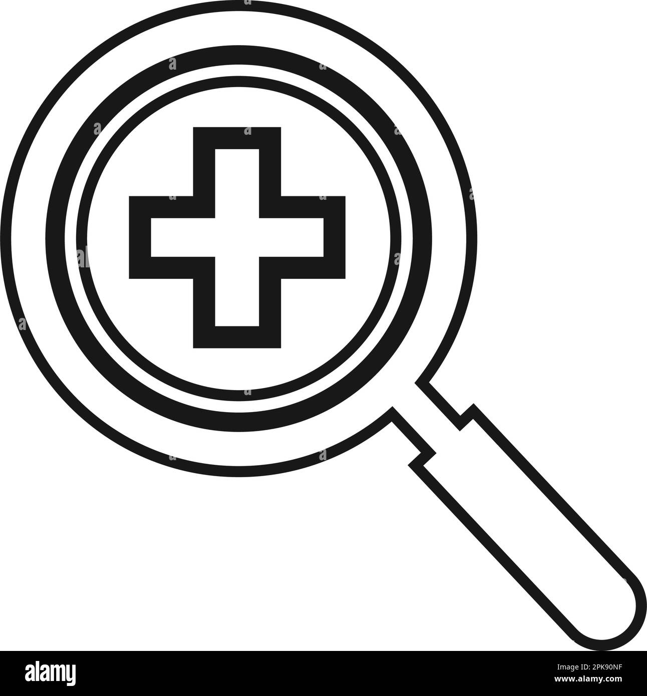 In zoom magnify icon Cut Out Stock Images & Pictures - Alamy