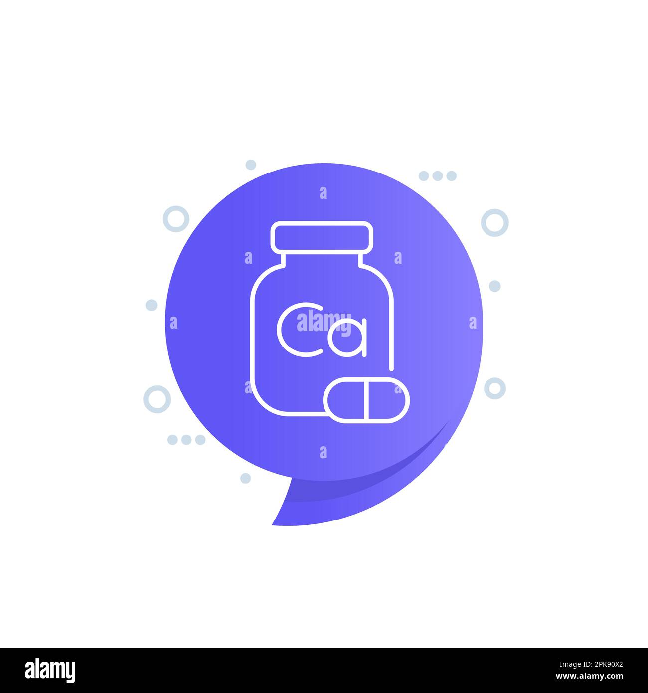 calcium mineral, supplements line icon Stock Vector Image & Art - Alamy