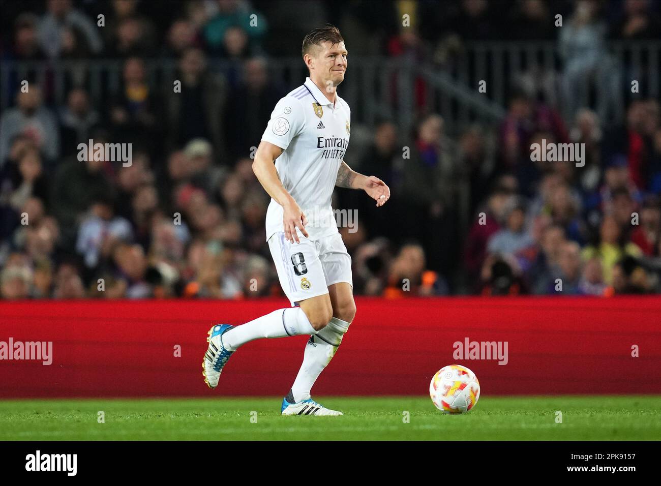 Toni Kroos of Real Madrid during Copa del Rey match, Semi-Finals ...