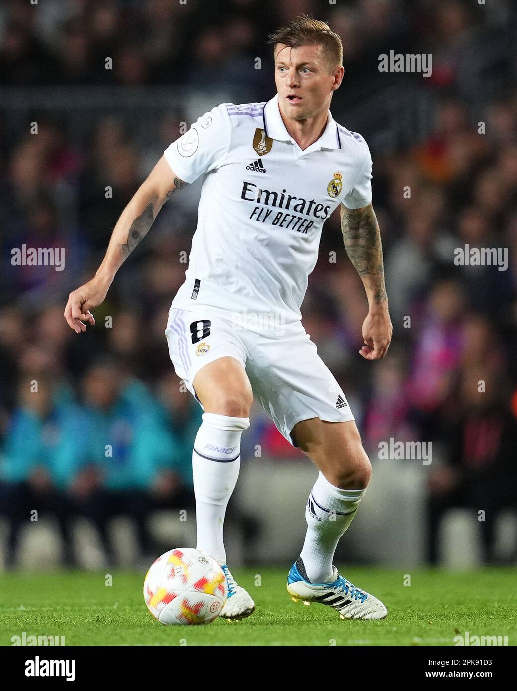 Toni Kroos of Real Madrid during Copa del Rey match, Semi-Finals ...