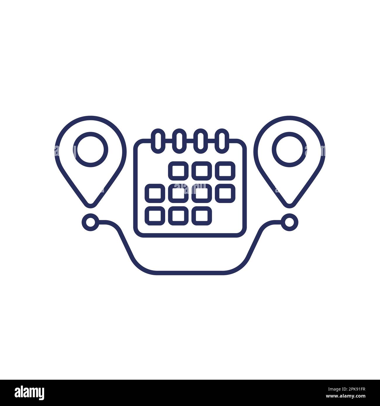 Shipping schedule Stock Vector Images - Alamy