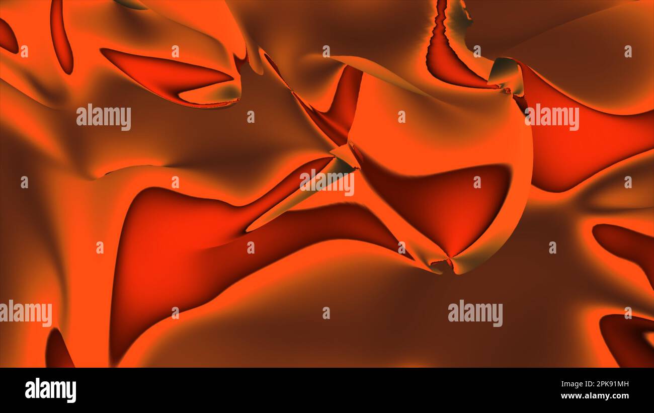 Metallic abstract wavy liquid background layout design tech revolution ...