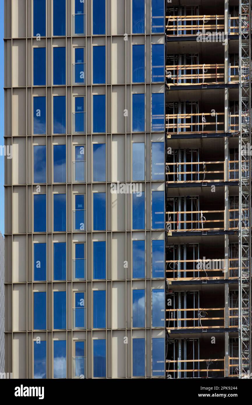 High rise building in process of construction in stockholm sweden hi-res stock photography and ...