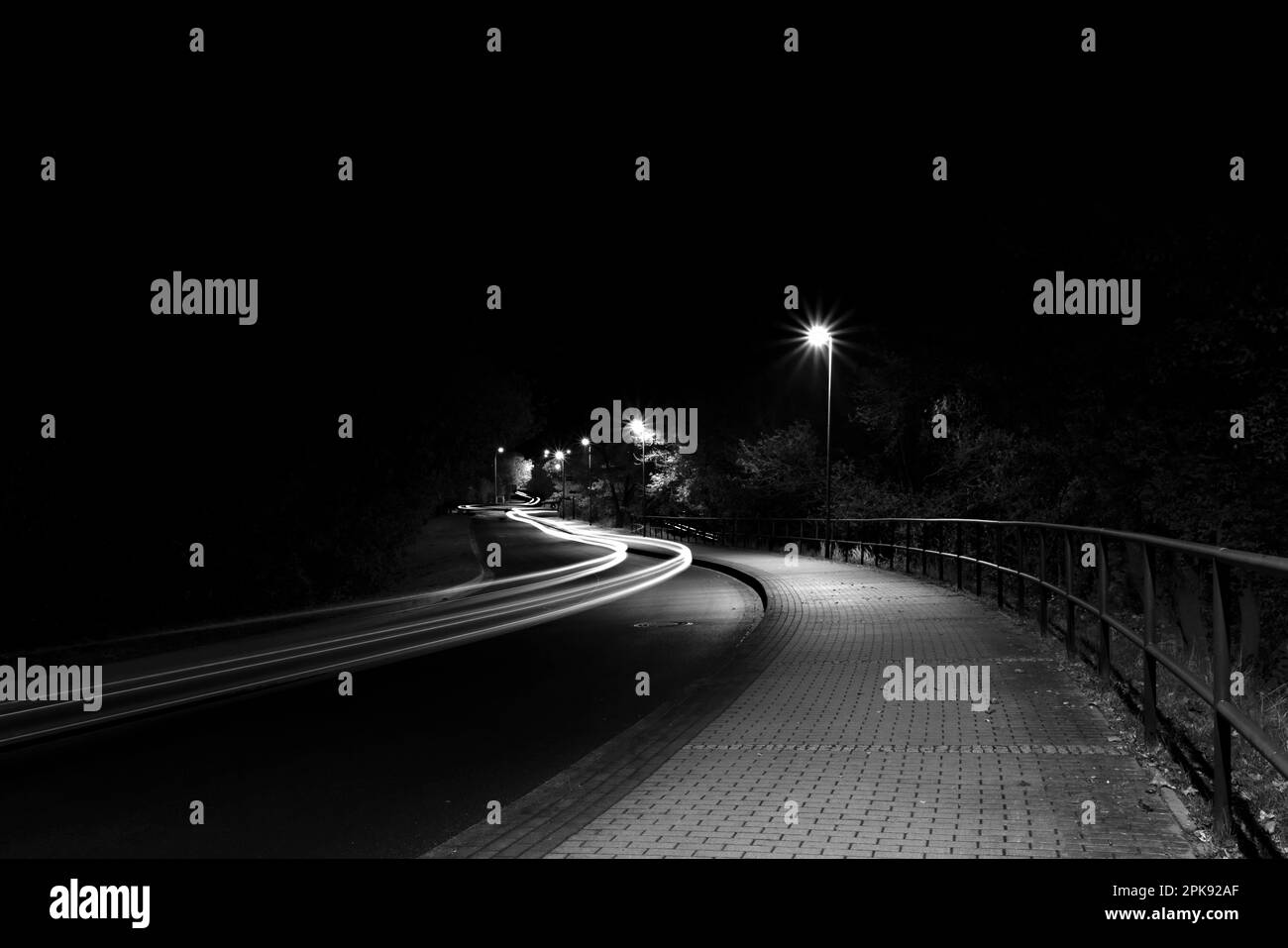Highway trucks cars Black and White Stock Photos & Images - Alamy