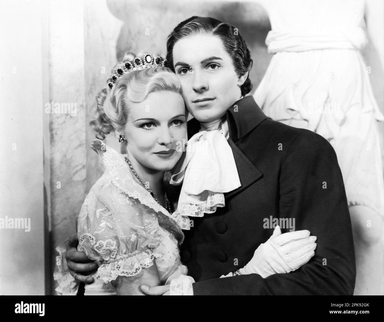 MADELEINE CARROLL and TYRONE POWER in LLOYDS OF LONDON 1936 director ...