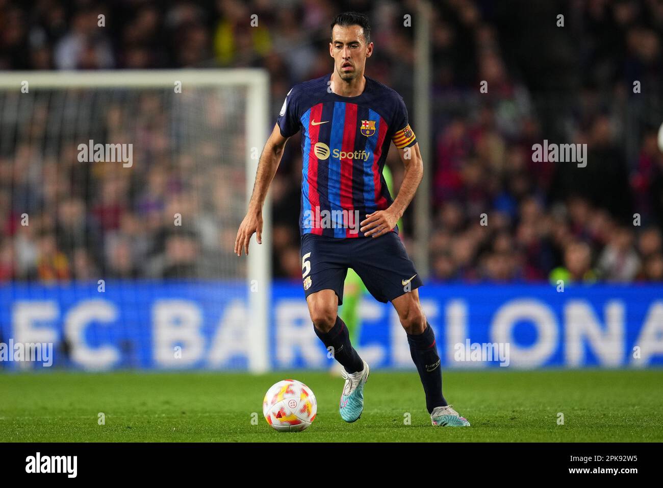Sergio Busquets of FC Barcelona during Copa del Rey match, Semi-Finals ...