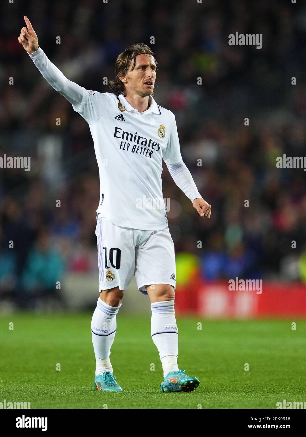 Luka Modric of Real Madrid during Copa del Rey match, Semi-Finals ...