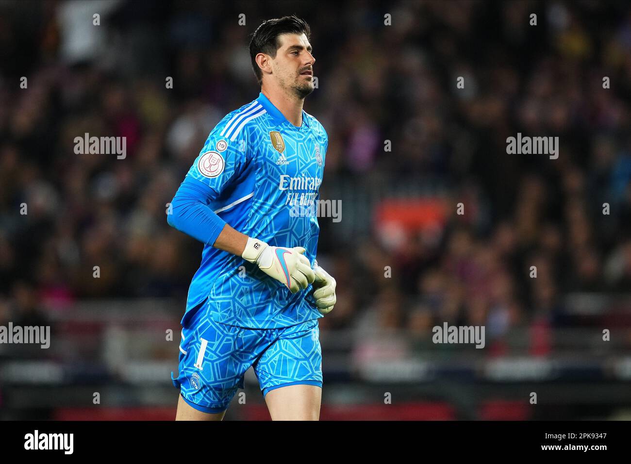 Thibaut courtois del real madrid hi-res stock photography and images ...