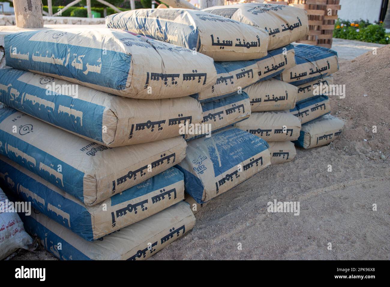 Cement bags africa hi-res stock photography and images - Alamy