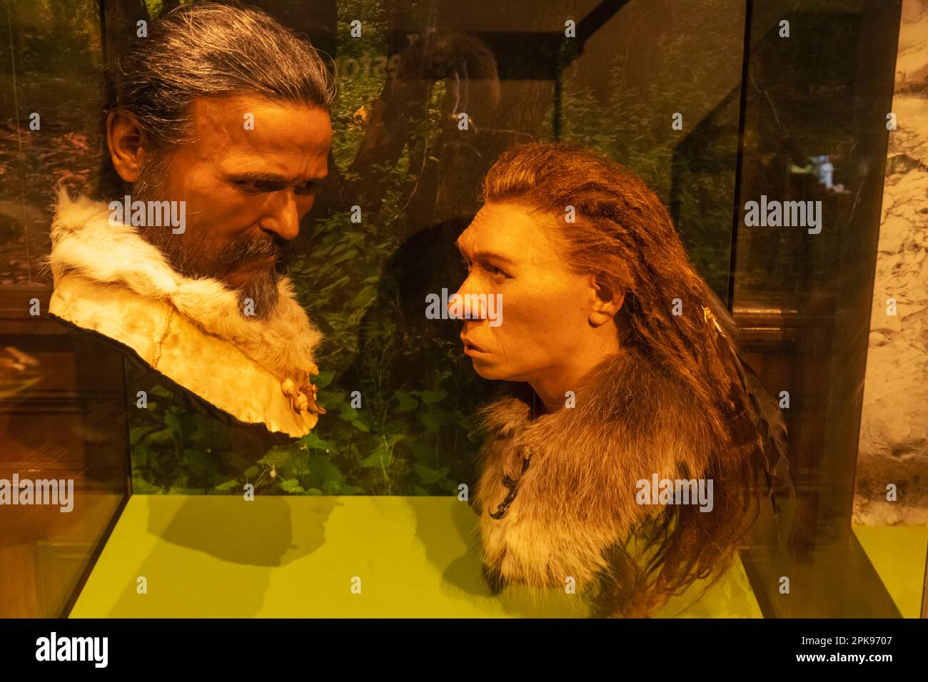 England, East Sussex, Brighton, Brighton Museum, Exhibit of Modern ...