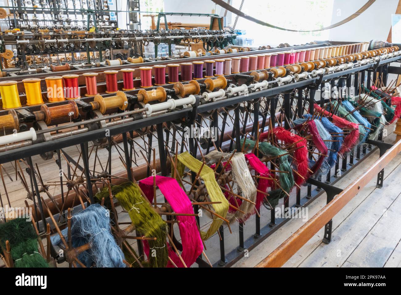 England, Hampshire, Whitchurch, Whitchurch Silk Mill Museum, Historic ...
